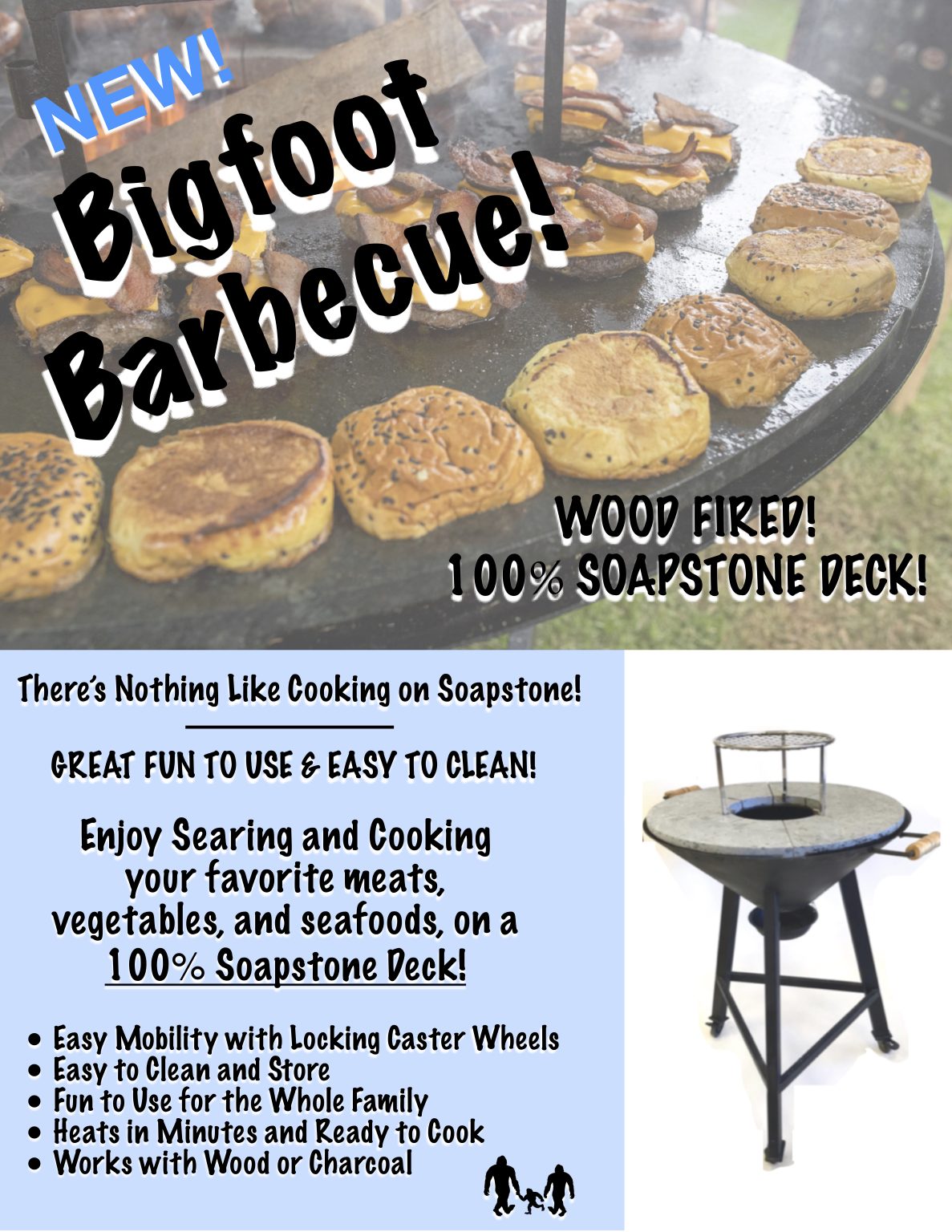 Bigfoot BBQ | Vermont Marble, Granite, Slate & Soapstone Company
